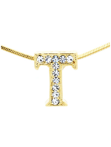 Letter T Necklace – Violet Victoria